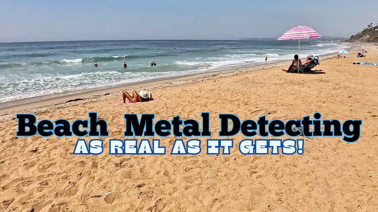 Beach Metal Detecting As Real As It Gets ! - YouTube