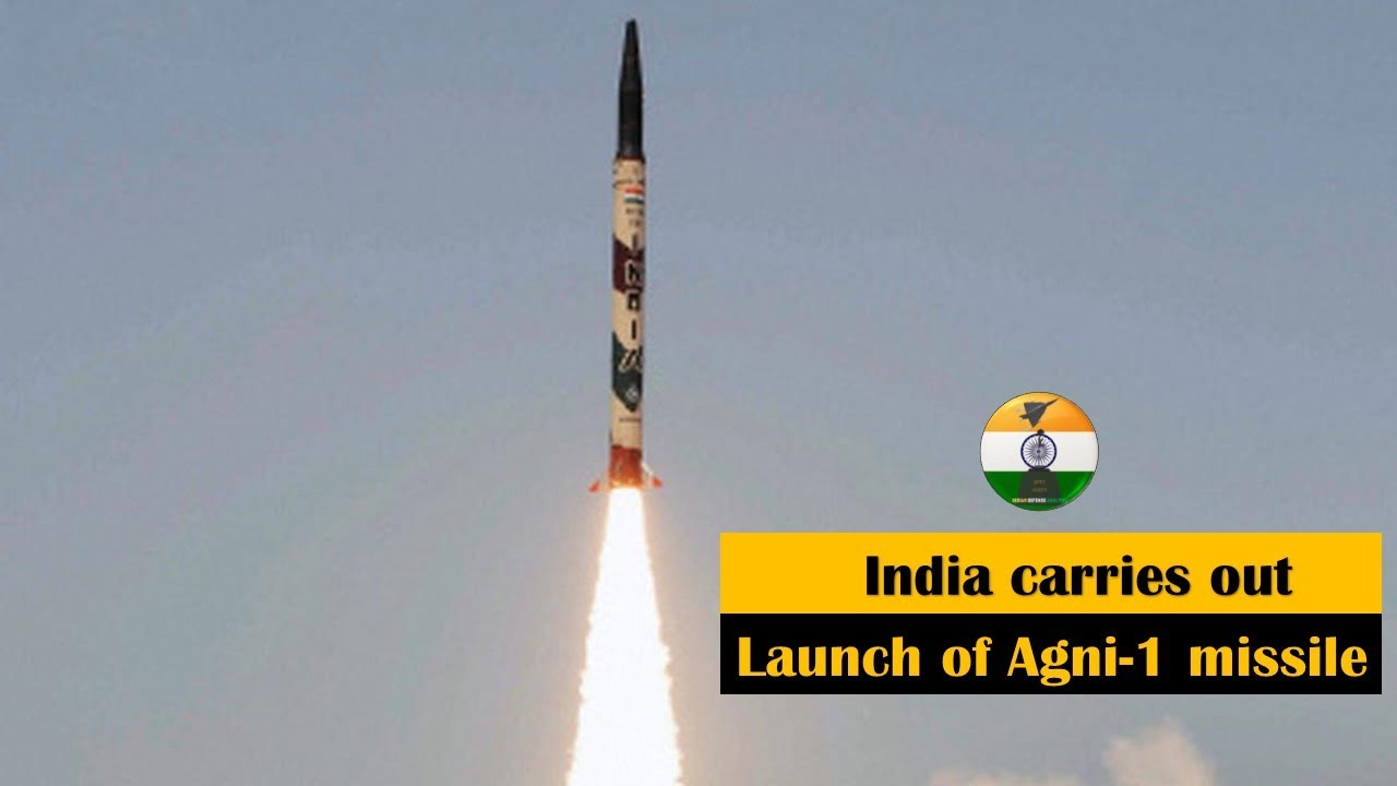 #breakingnews India carries out training launch of Nuclear capable Agni ...