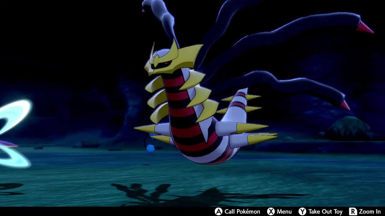 A Giratina and a Palkia Can Fly! - YouTube