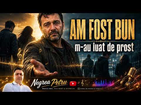 Am fost bun dar m-au luat de prost - Suflet bun pierdut - Negrea Petru 