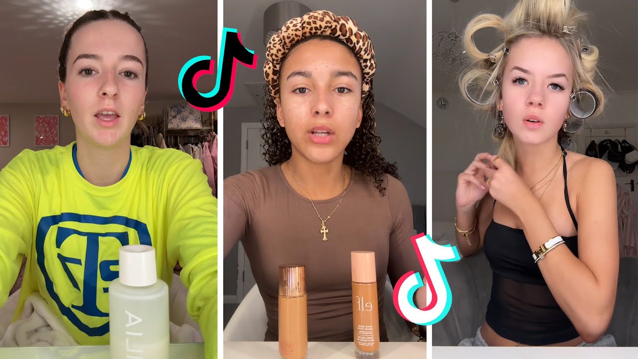 Makeup Tutorial Tiktok Compilation - GRWM ( Get Ready With Me ) ️ ...