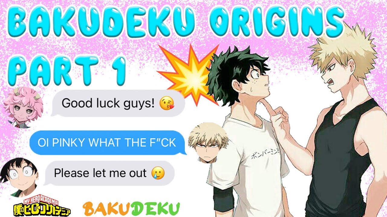 Bakugou and Deku LOCKED IN A ROOM Until They CONFESS - Part 1- BNHA ...