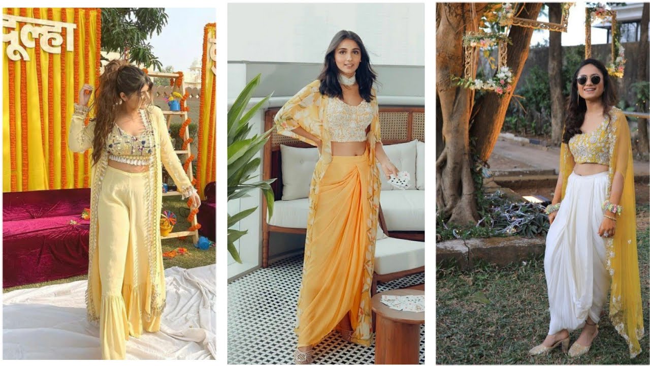 latest outfit ideas for heldi ceremony for woman - YouTube