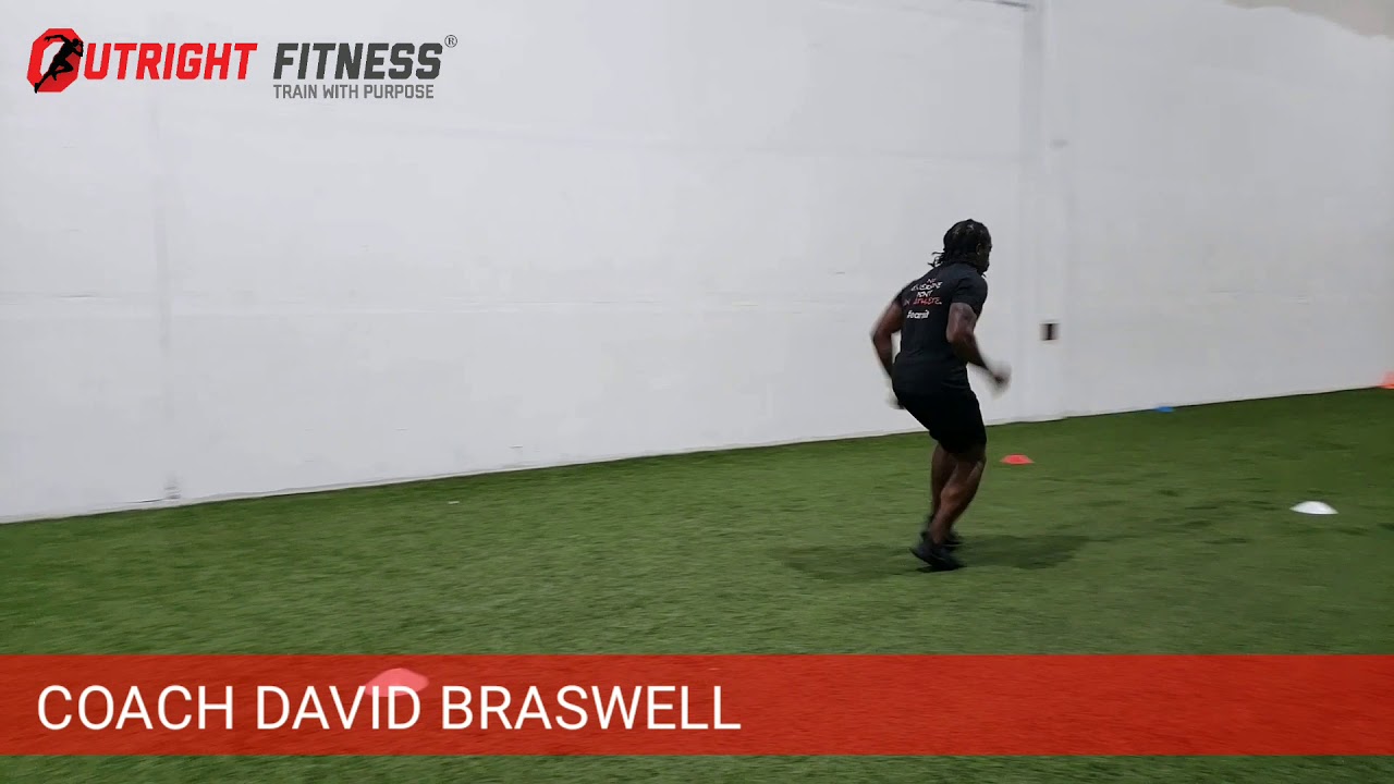 Cone Drill: T Shuffle - YouTube