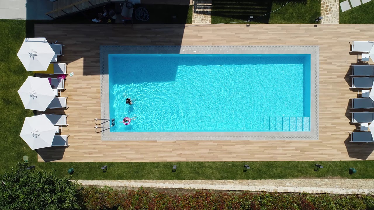 Eos luxury suites pool - YouTube