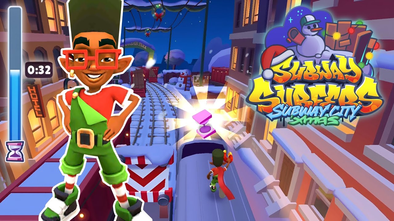NEW TAG TIME ATTACK IN SUBWAY CITY XMAS 2022 with ELF FRESH - SUBWAY ...