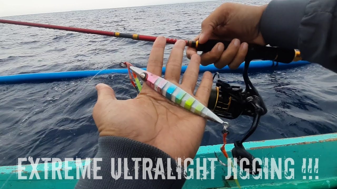 Rod UL Jigging JABRIK 0.8 VS Ikan MARLIN || EXTREME ULTRALIGHT JIGGING ...