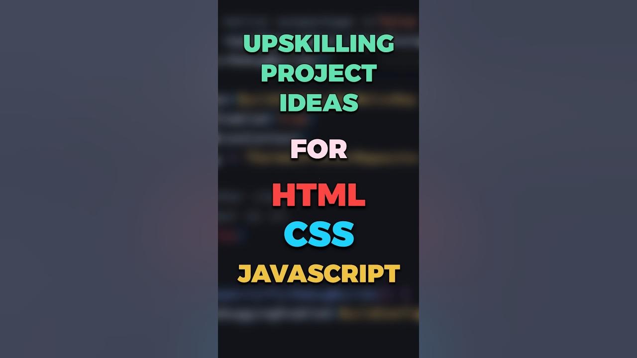 Frontend Development Project Ideas To Start With 🔥💯 #shorts #coding #frontend #webdeveloper ...