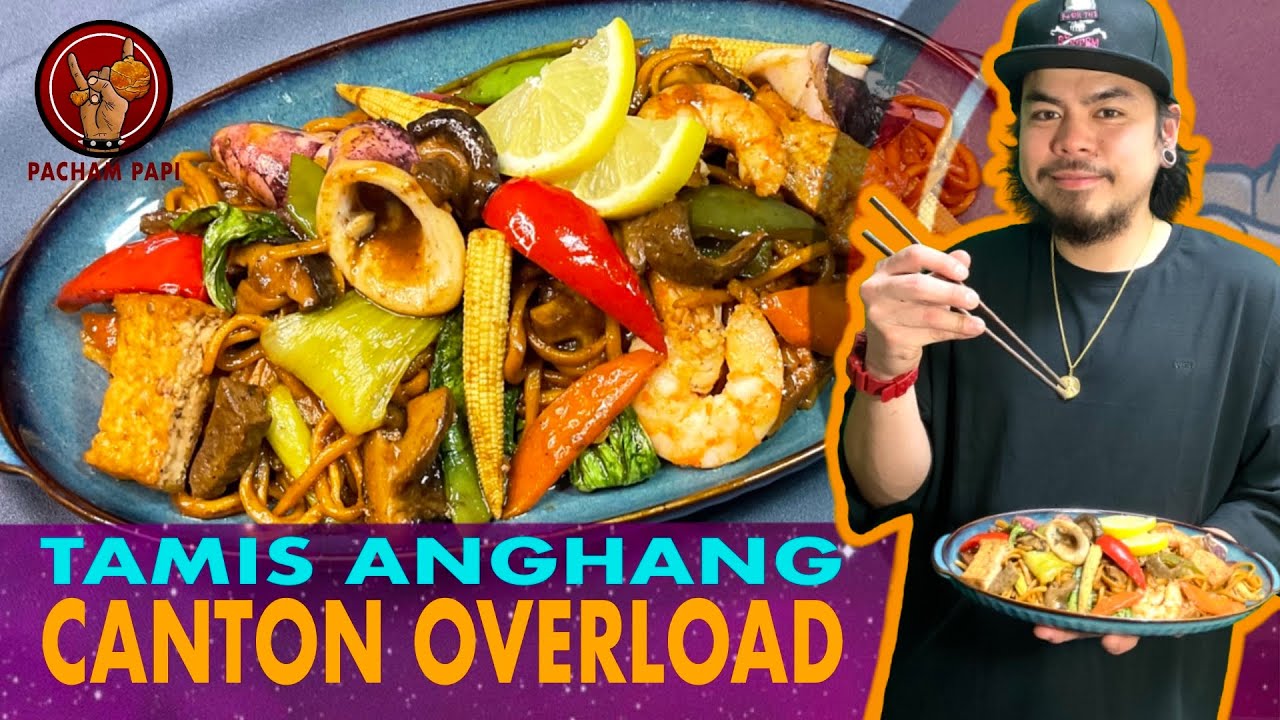 TAMIS ANGHANG CANTON OVERLOAD (Sweet and Spicy Egg Noodles Overload ...
