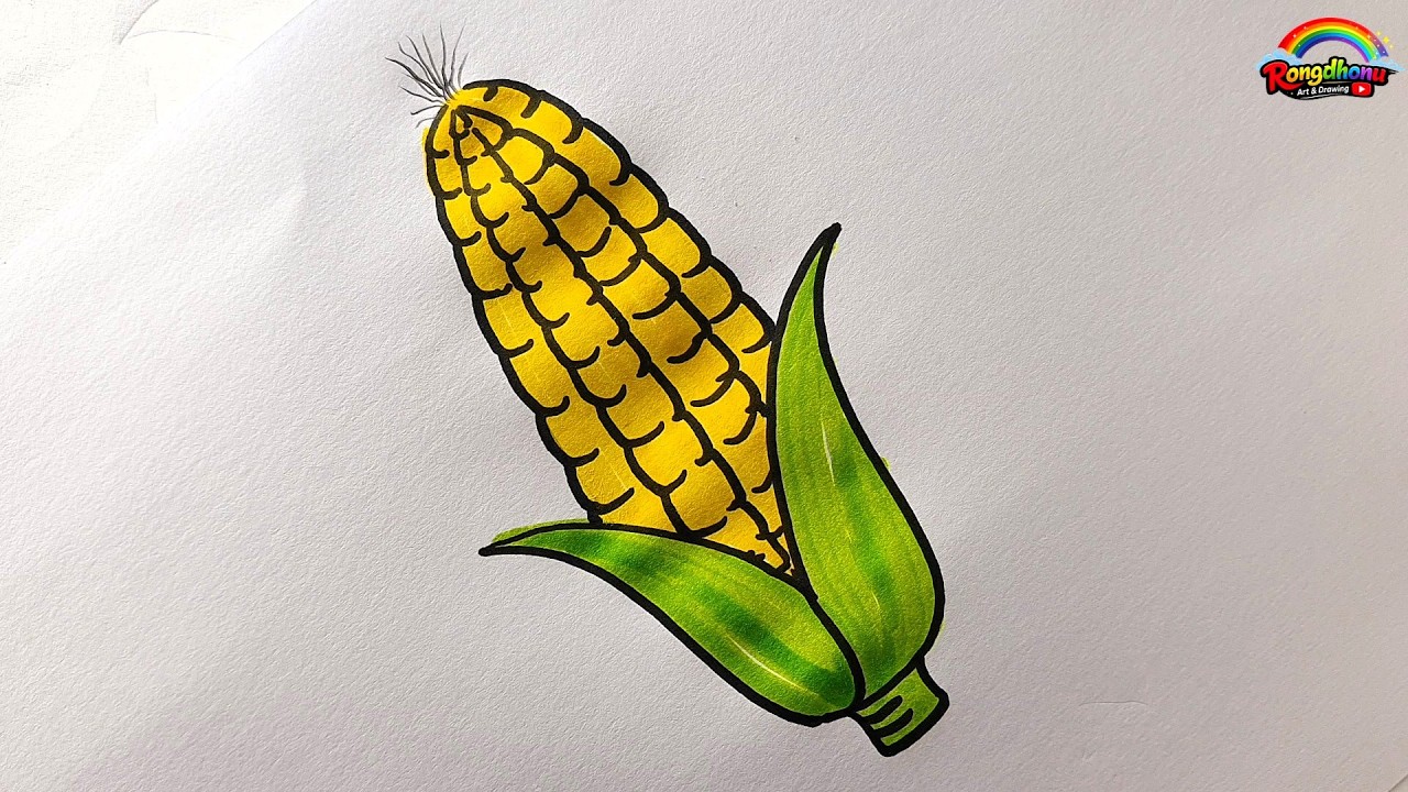 How to Draw & Paint a Beautiful Cornflower Step by Step | Easy Flower ...