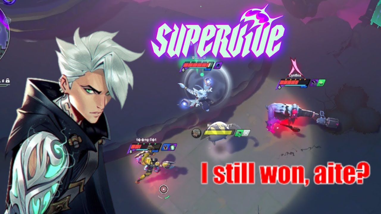A win's still a win, right? | Supervive | Jin gameplay (Alpha WIP ...