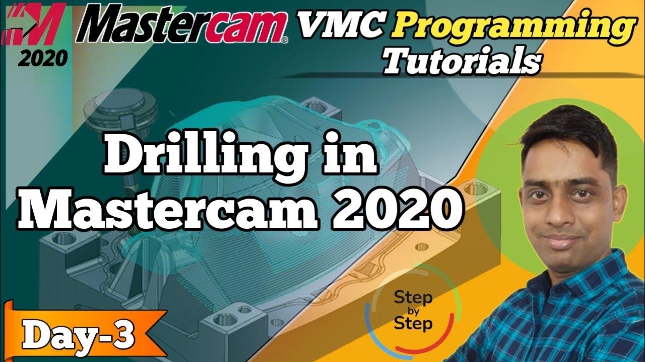 "Enhance Your Machining Skills with Mastercam 2020 - Advanced Drilling Strategies" I #mastercam ...