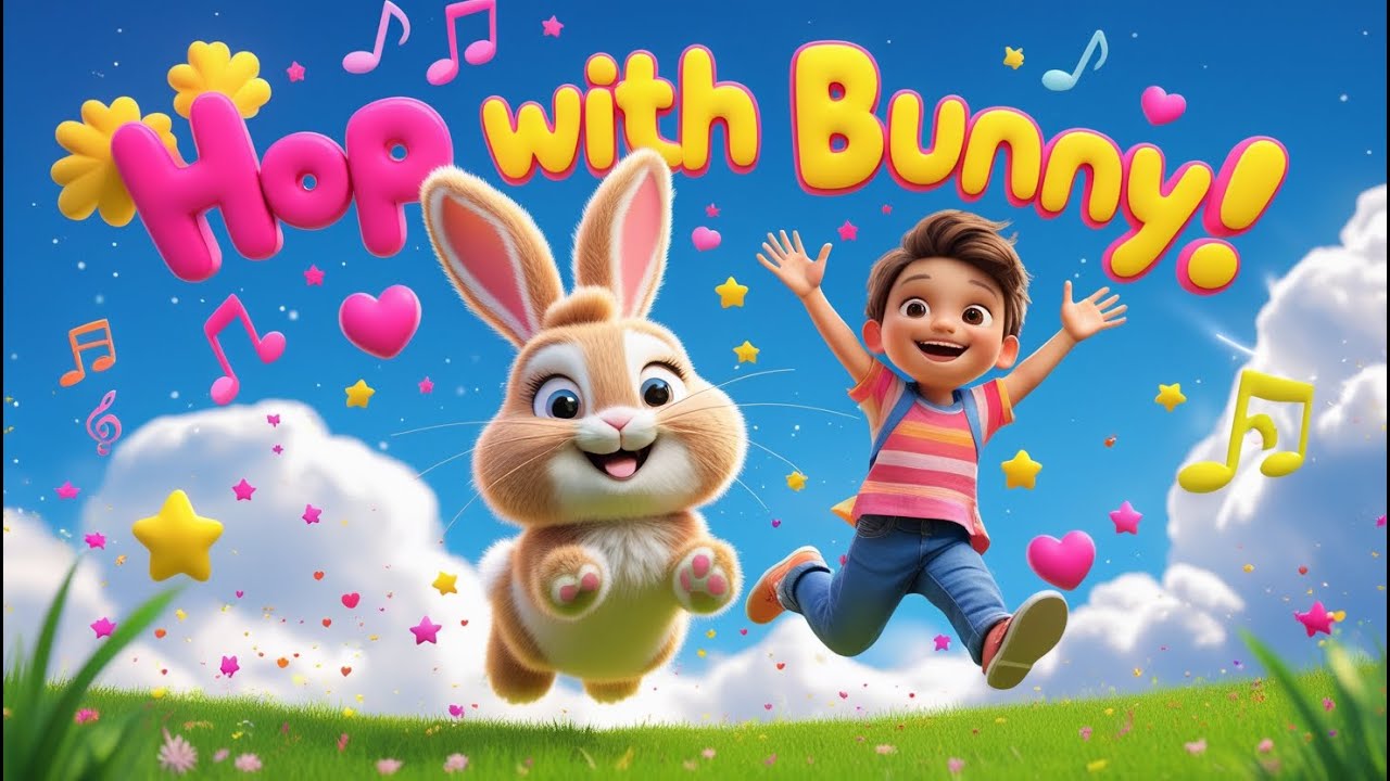 🐰 Happy Bunny Hopping Dance | Fun Kids' Song & Dance | Sing, Jump & Hop ...