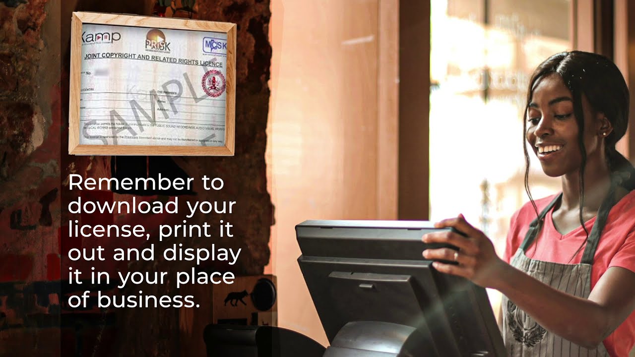 HOW TO GET KAMP-PRISK-MCSK JOINT COPYRIGHT LICENSE - YouTube