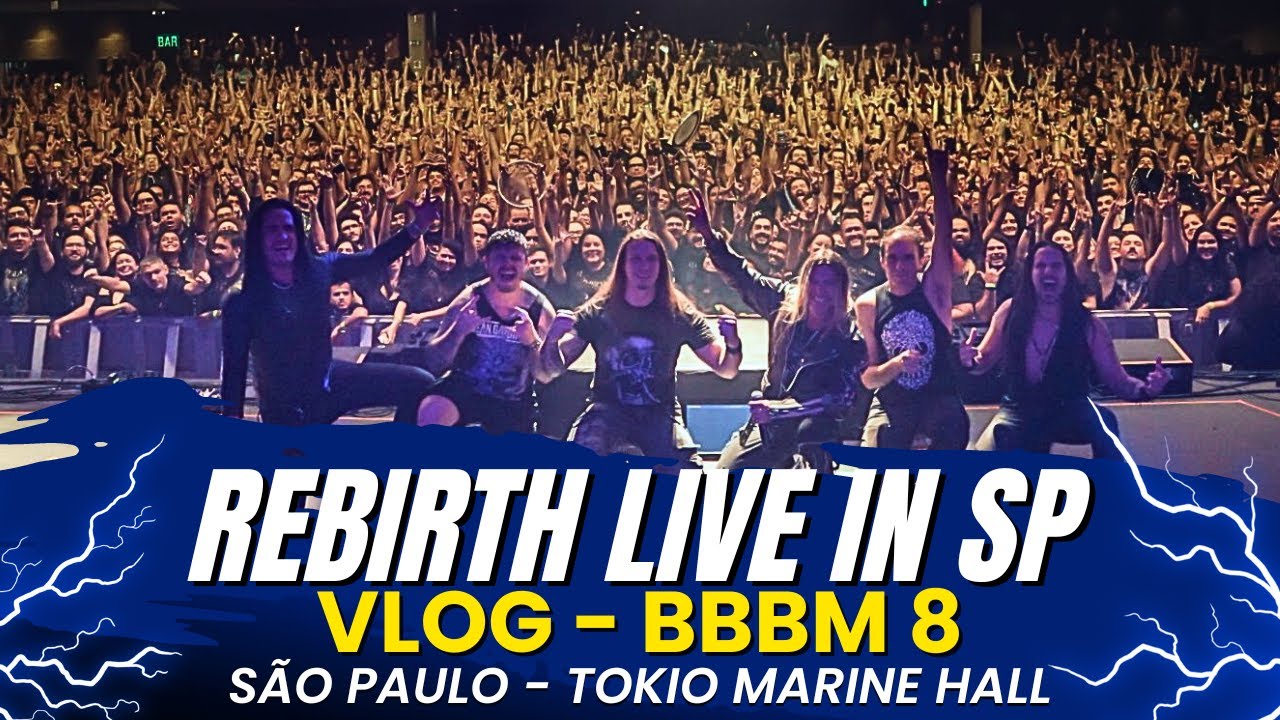 Show no Tokio Marine Hall | VLOG | Rebirth Live in São Paulo com Edu ...