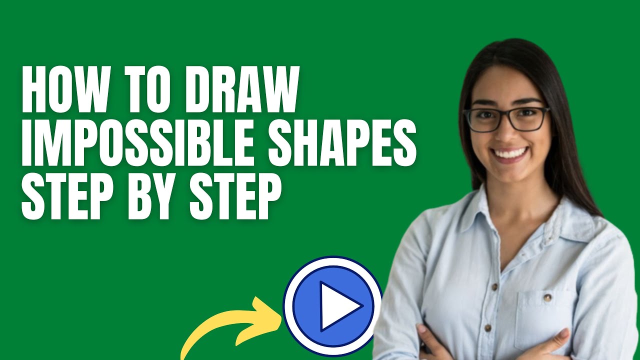 How to draw impossible shapes step by step - YouTube