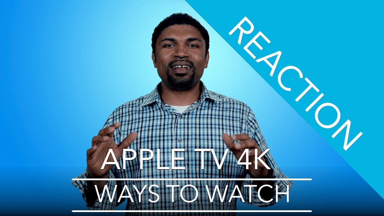 Apple TV 4K Announcement - Reaction! - YouTube