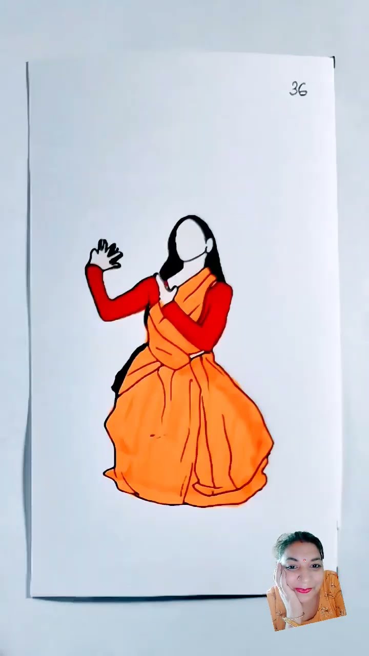 chamak chalo #chammakchallo #art #drawing #painting #artist #fashion # ...