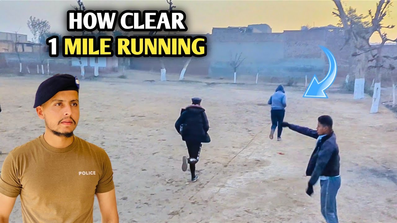 How to pass 1 mile running test easily?🚨. 1600 meter running tips - YouTube