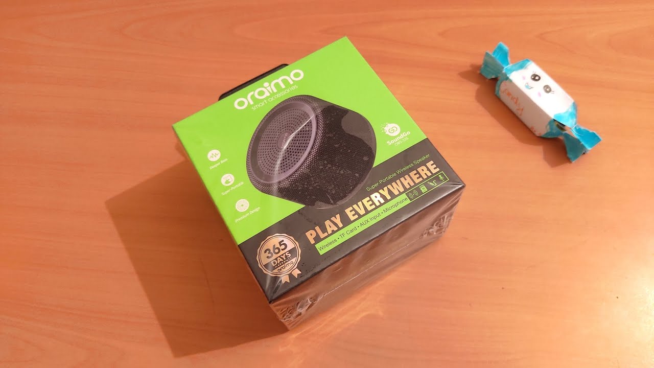 Oraimo Bluetooth Speaker. Unboxing and experience. - YouTube