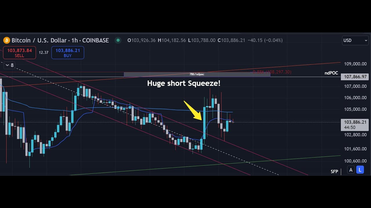 Bitcoin short squeeze pushed us higher, but will we continue? Eth and ...