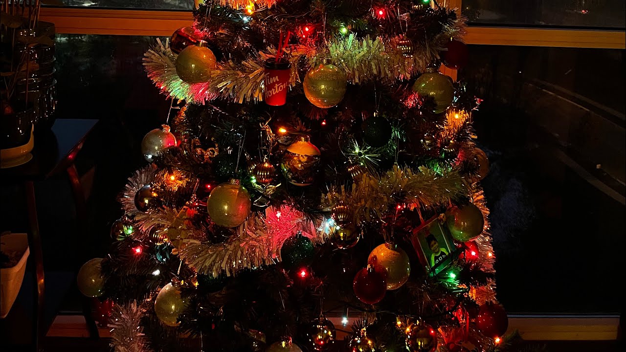 Decorating the Christmas tree - YouTube