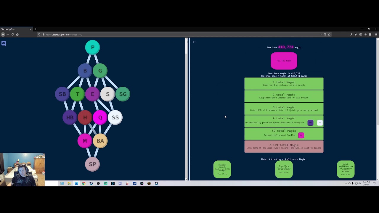 The Prestige Tree [Browser] - Leaves to Roots Part 13 - YouTube