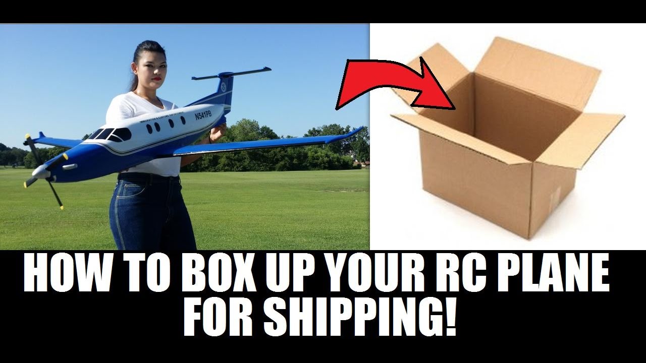 How to Box up your RC Plane for shipping - YouTube