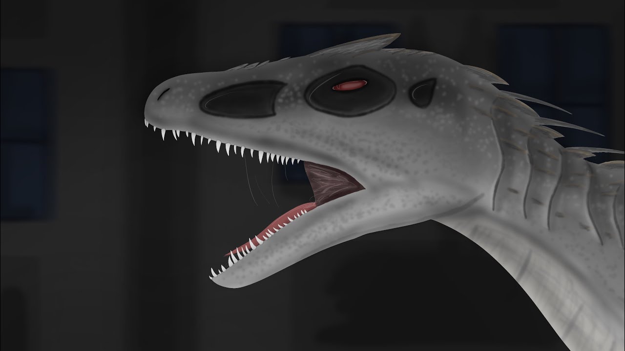 Rawr Scary Indominus Rex - YouTube