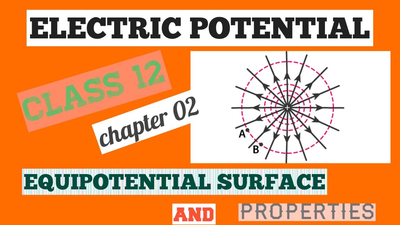LECTURE-09 Electric potential. Equipotential surface and its properties ...