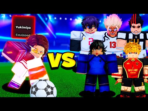 Qual é o MELHOR Estilo MÍTICO? Yukimiya vs TODOS no Blue Lock Rivals!