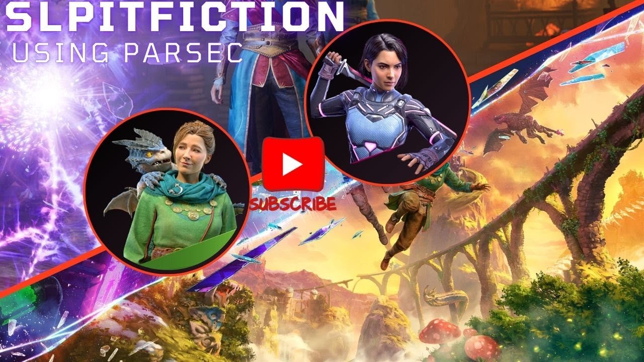 How to Play Split Fiction using Parsec | Gameplay Walkthrough| GTX 1660 ...