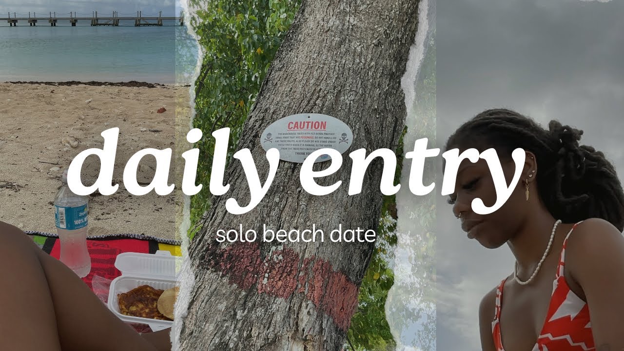 entry 001 | 03/04/24 | solo beach date - YouTube