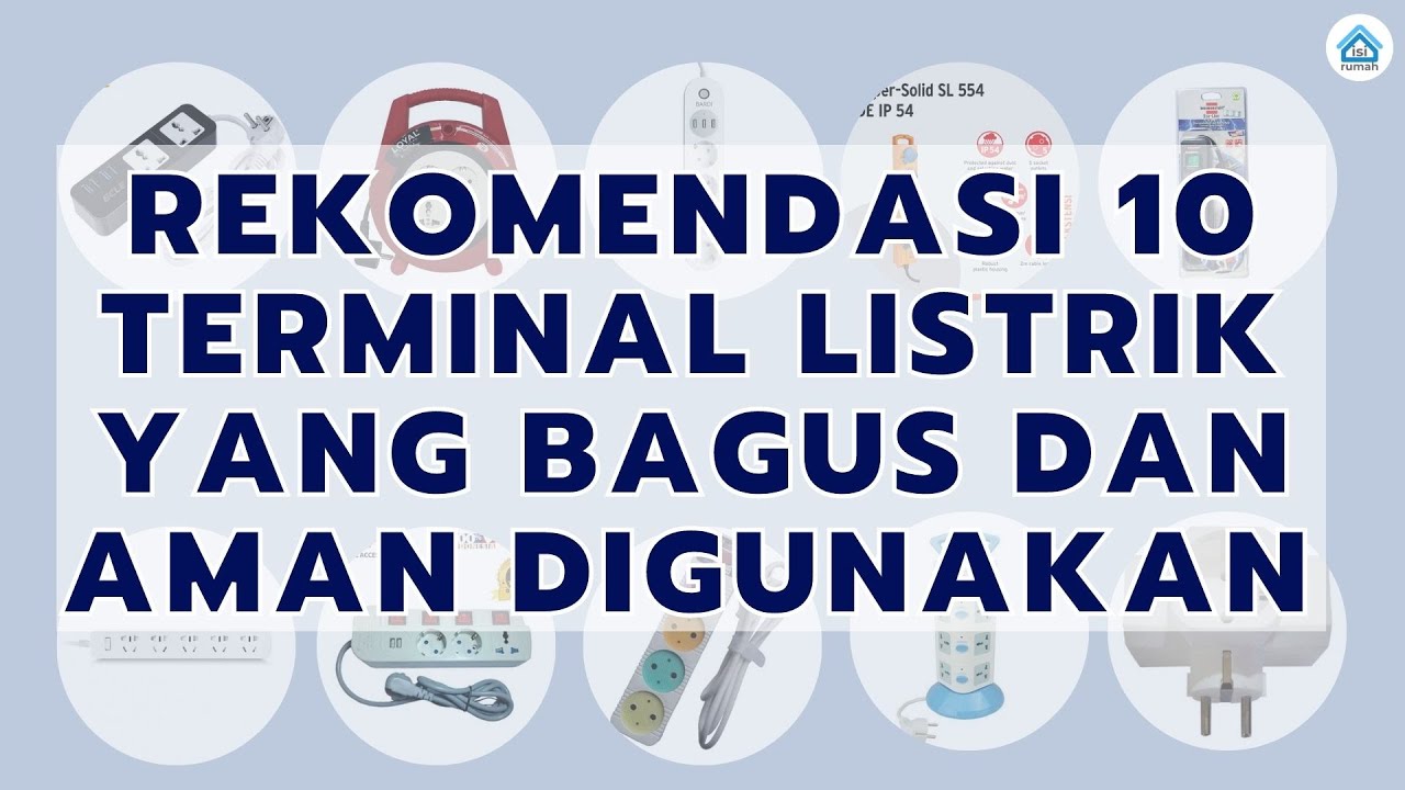 rekomendasi 10 Terminal Listrik Yang Bagus Dan Aman - YouTube