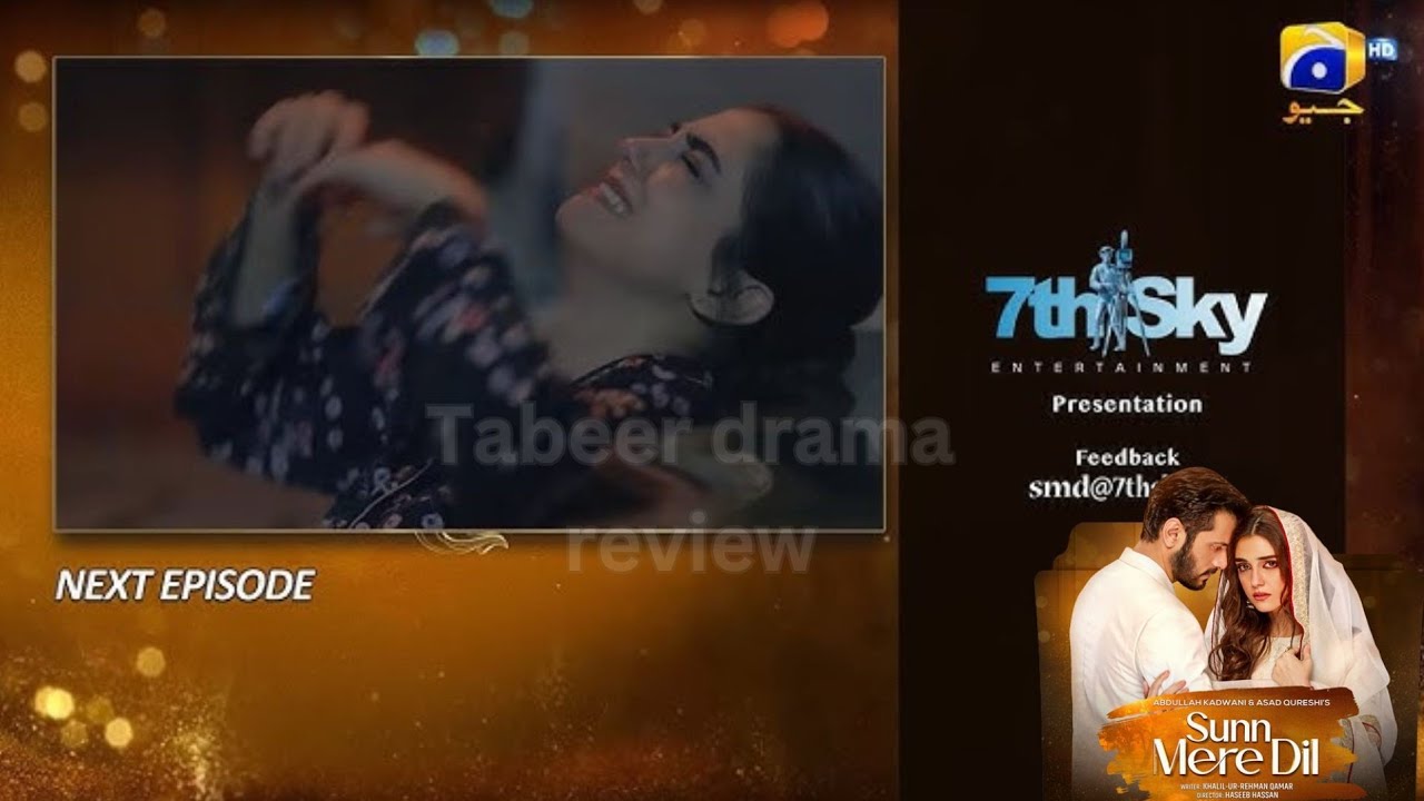 Sunn Mere Dil Episode 27 Teaser |Review | Sun Mere dil episode 26 Promo ...