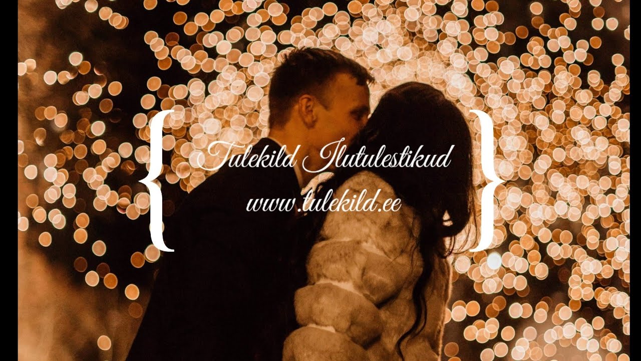 20.02.2020, Erna & Riho Raid pulmatulevärk Villa Ammendes - Tulekild ...