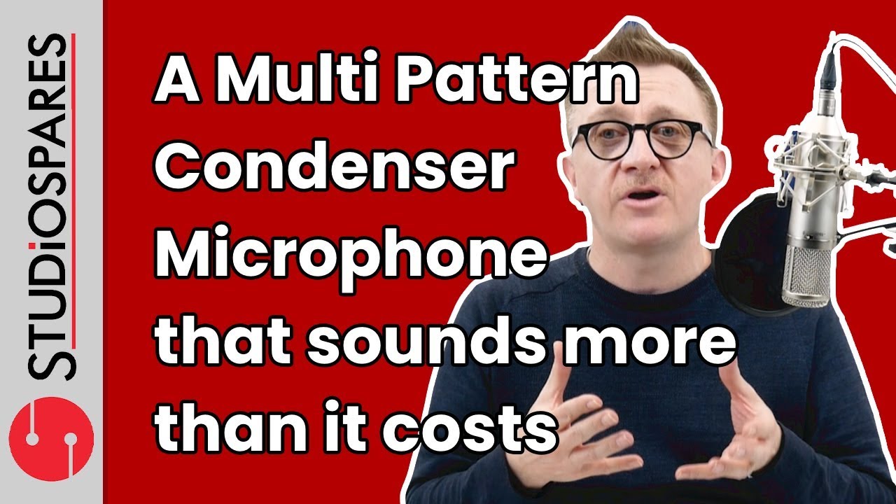 A Multi Pattern Condenser Microphone that sounds more than it costs ...