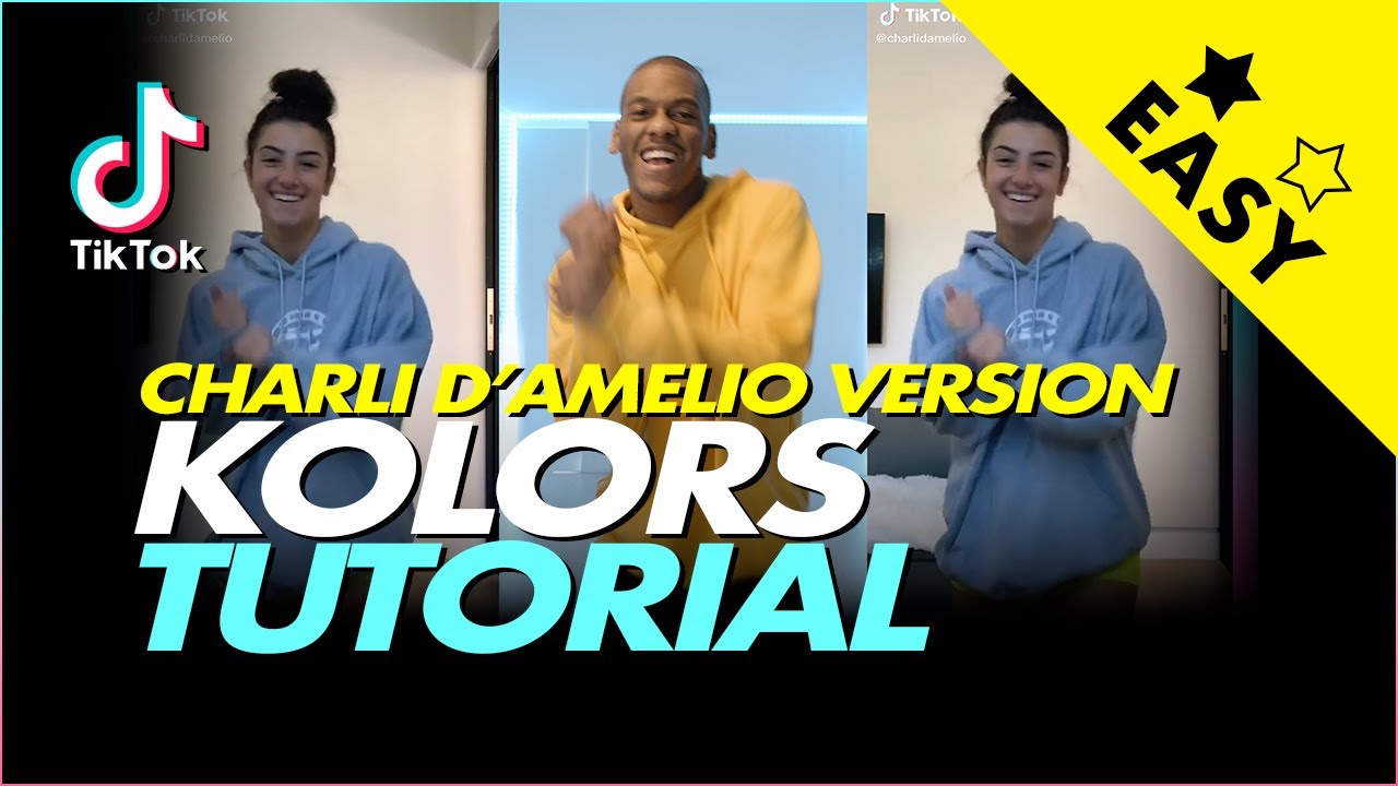 KOLORS | TIKTOK TUTORIAL | Charli D'Amelio version | DC: Ryan Daniel Jr ...