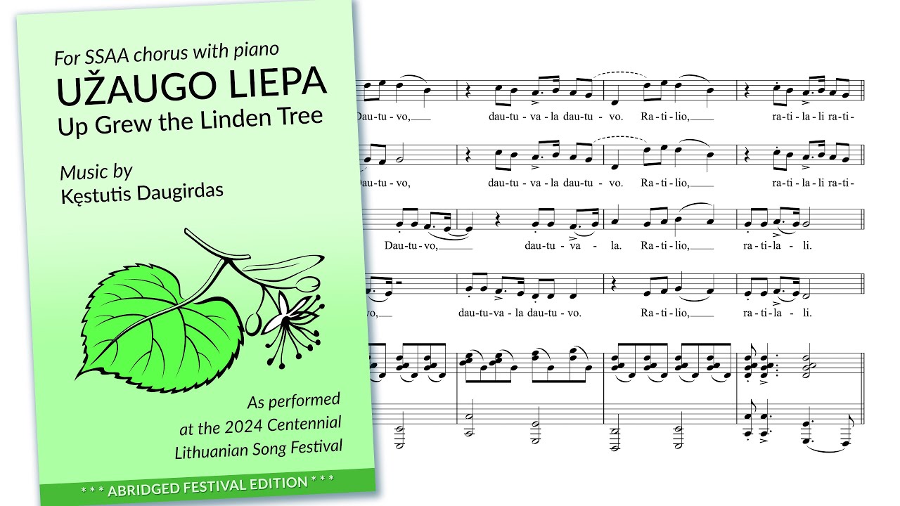 Užaugo Liepa (Up Grew the Linden Tree) - ABRIDGED FESTIVAL EDITION ...
