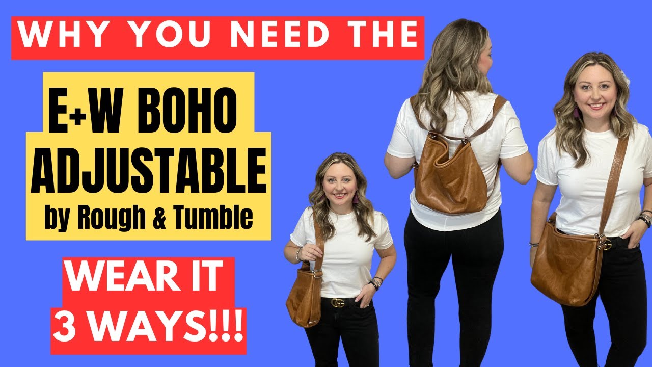 Rough & Tumble E+W BOHO Adjustable 3-Way Carry Purse Review | Pros ...