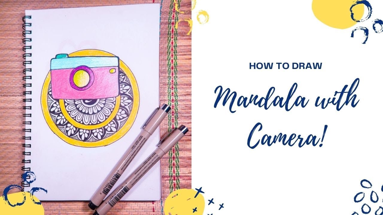 How to Draw Mandala with Camera! | Step By Step Tutorial | Miniswa ...