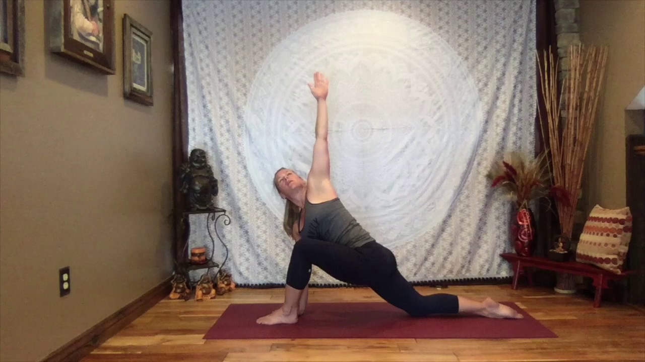 Yoga for a peaceful night sleep - YouTube
