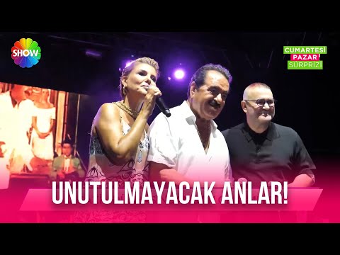 İbrahim Tatlıses, Gülben Ergen ve Şafak Sezer birlikte sahneye çıktı!