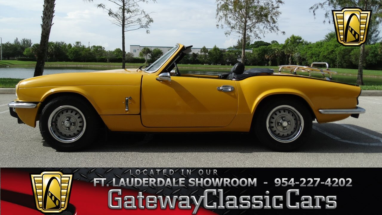 #325-FTL 1977 Triumph Spitfire "Right Hand Drive" - YouTube