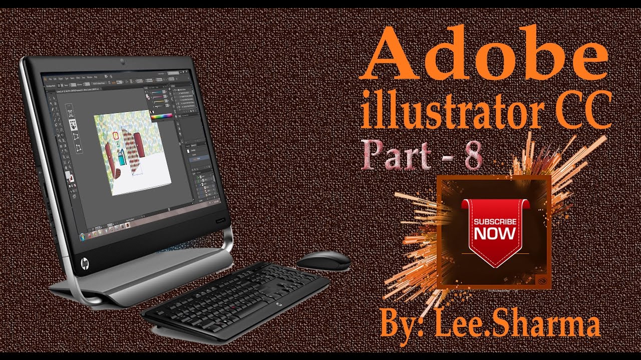 Adobe Illustrator Part 8 - Type on Path, Vertical Type, Area type Tool ...