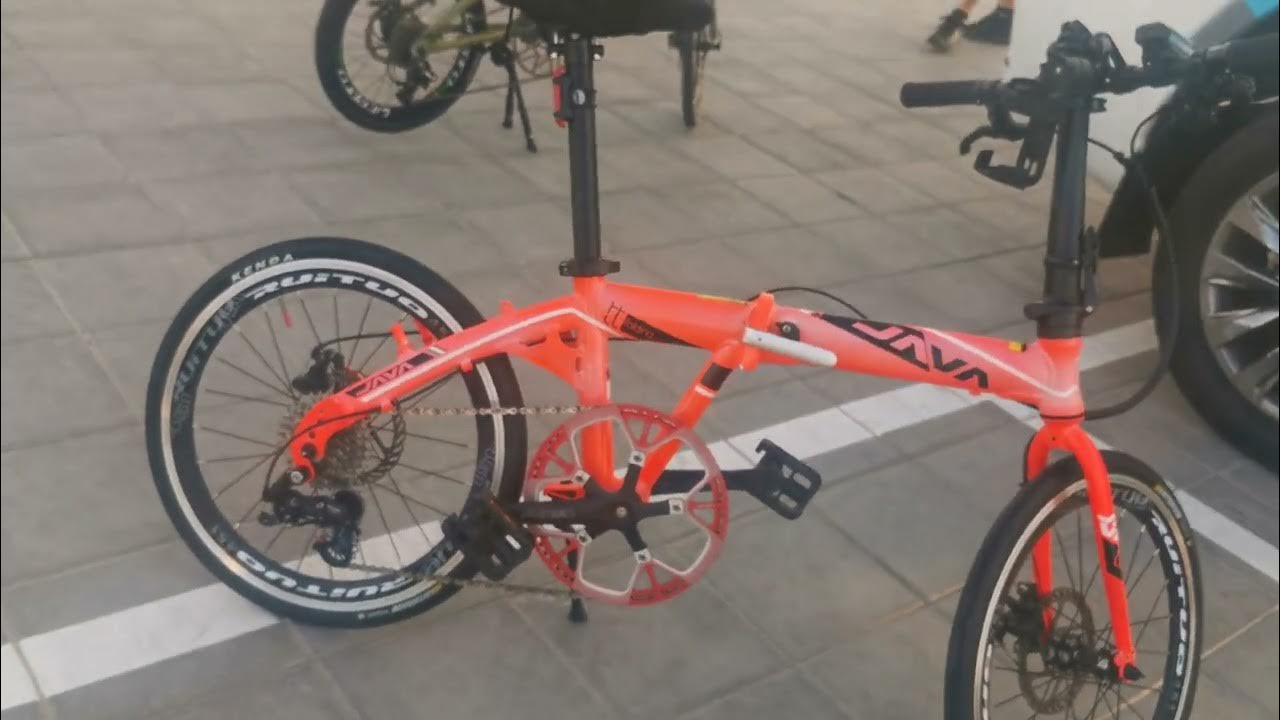 JAVA TT FOLDING BIKE - YouTube