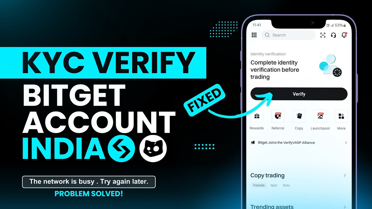 BITGET KYC VERIFICATION PROBLEM SOLUTION🤑 INDIAN ACCOUNT | BITGET KYC ...