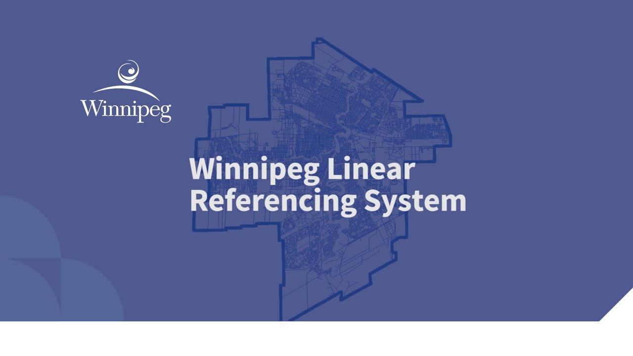 City of Winnipeg Linear Referencing System - YouTube