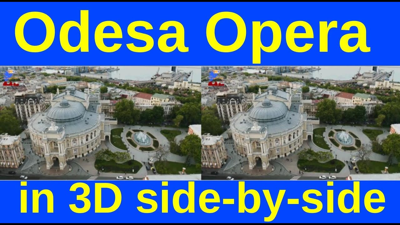 Odesa Opera and Ballet Theatre, Ukraine in iXYt 3D side-by-side video for VR - YouTube