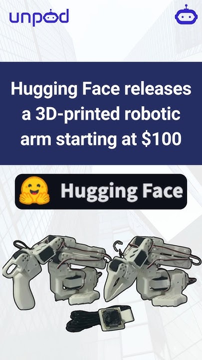 Hugging Face’s $100 3D-Printed Robotic Arm Sparks AI Revolution! - YouTube